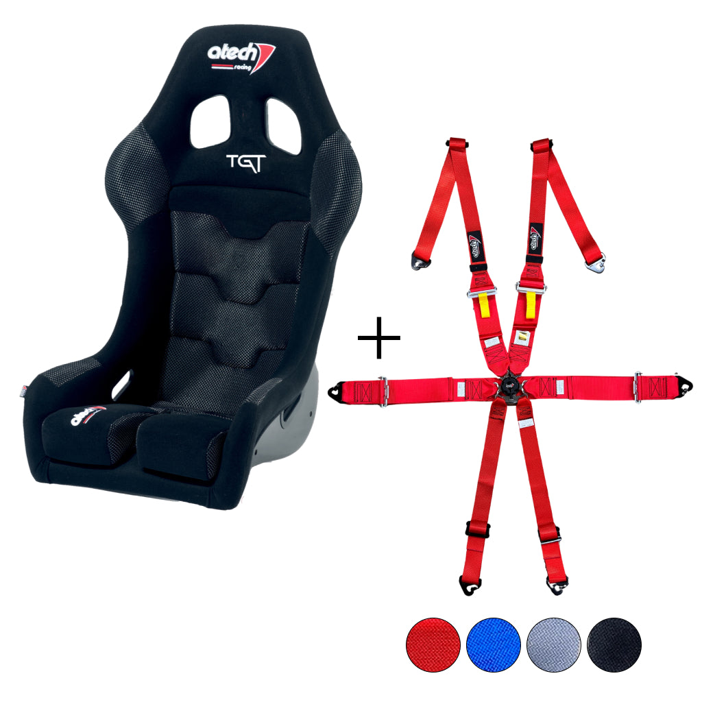 Atech Target Seat & Harness Bundle – Race and Rally