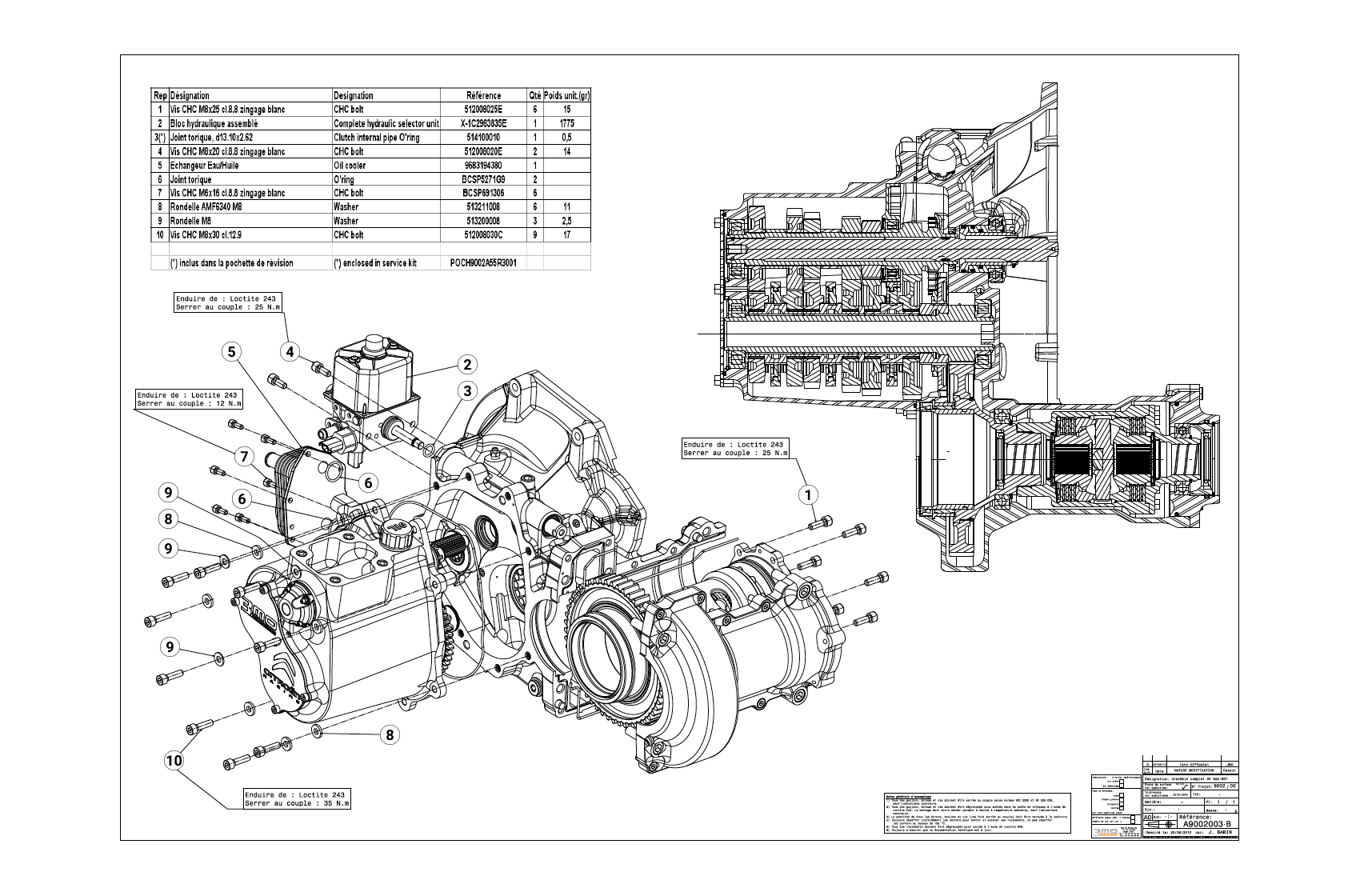 Gearbox Assembly – Race and Rally