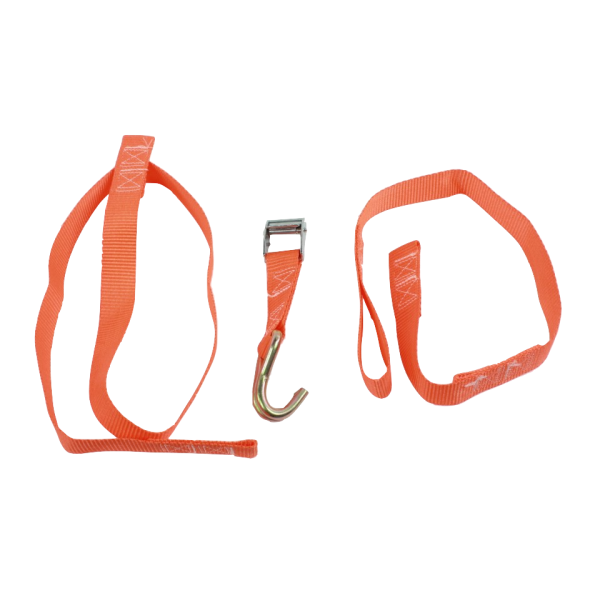 Spare wheel strap assembly