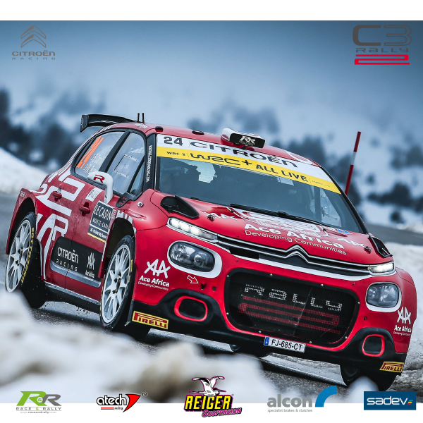 Citroen C3 Rally2: Factory Competition Car & Spare Parts
